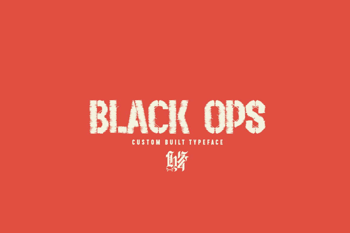 Black Ops | Fonts ~ Creative Market