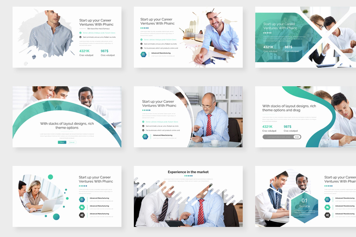 Process Overview Powerpoint Template, a Presentation Template by One ...