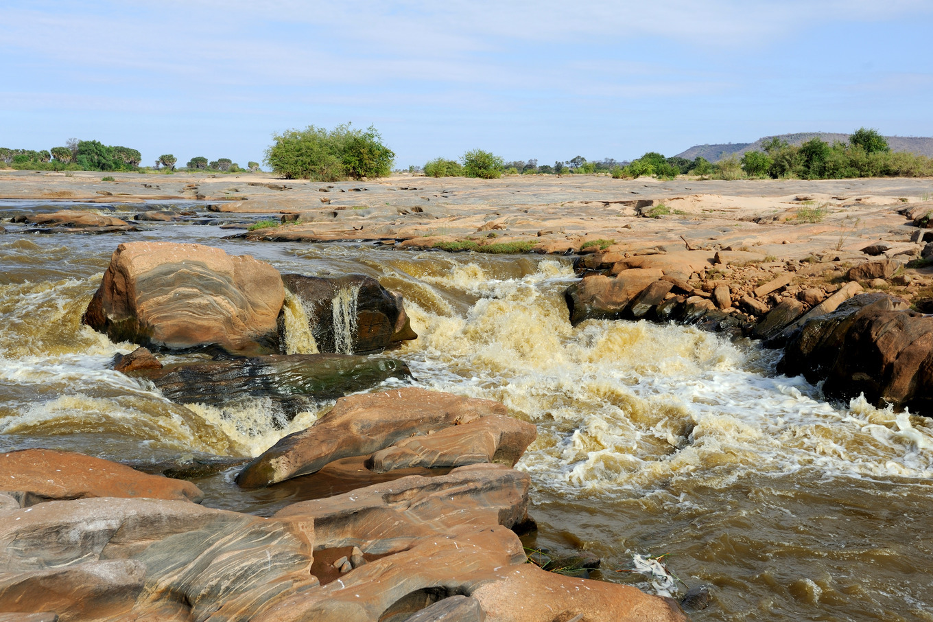 African landscape featuring river, water, and lugard, a Nature Photo by ...