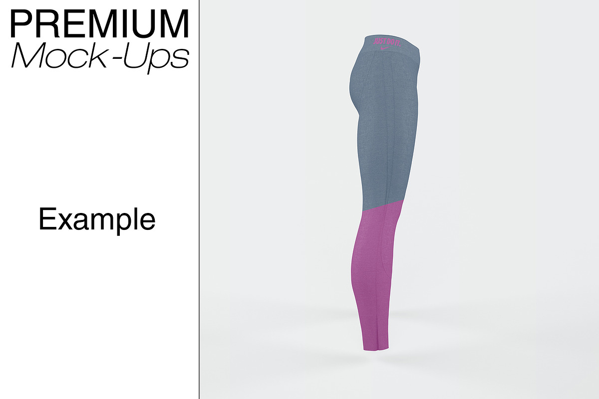 Women's Tights Mockup, a Bottom Mockup by mock-ups