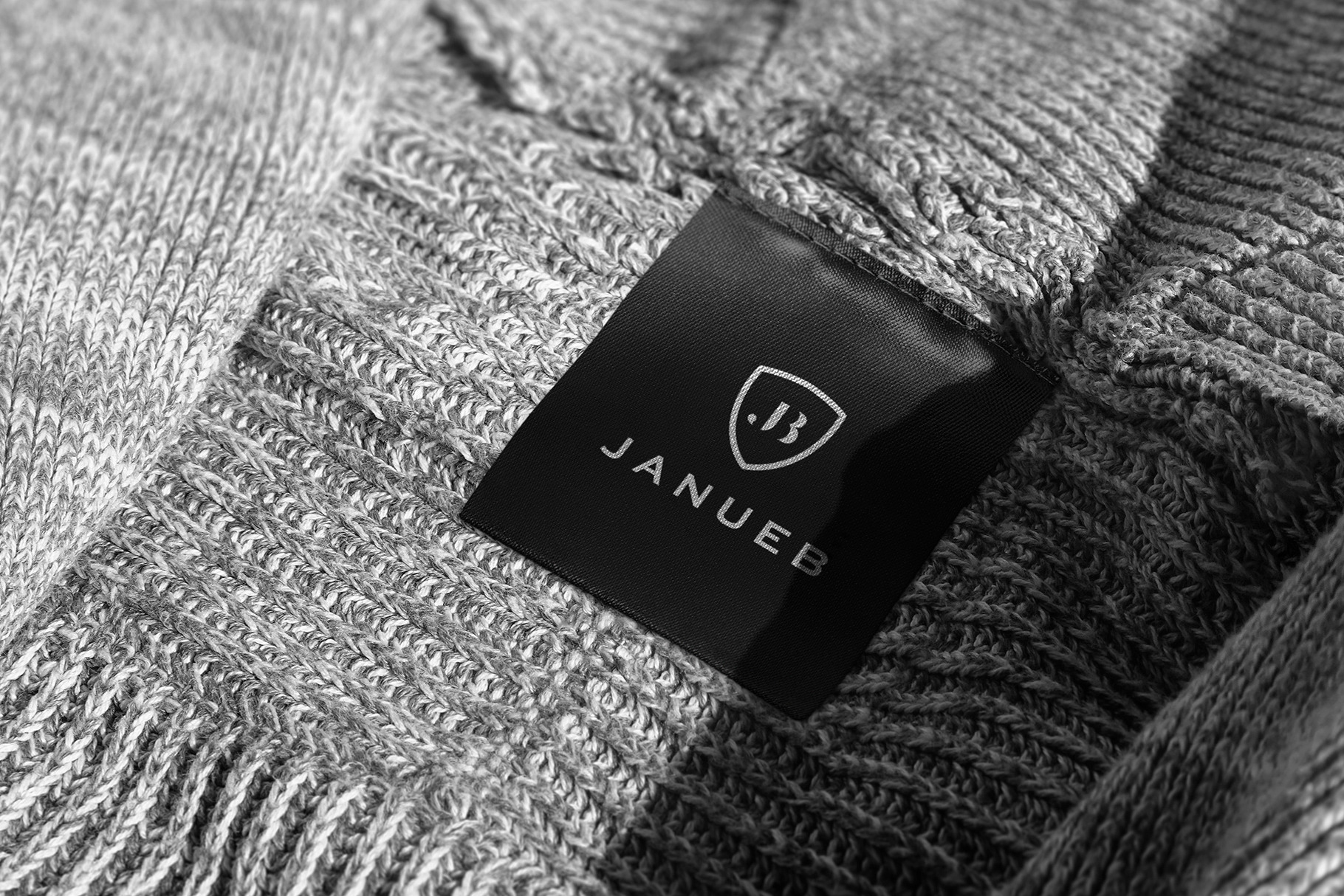 Logo Mockup Label Tag Sweater, a Hoody Mockup by Asylab