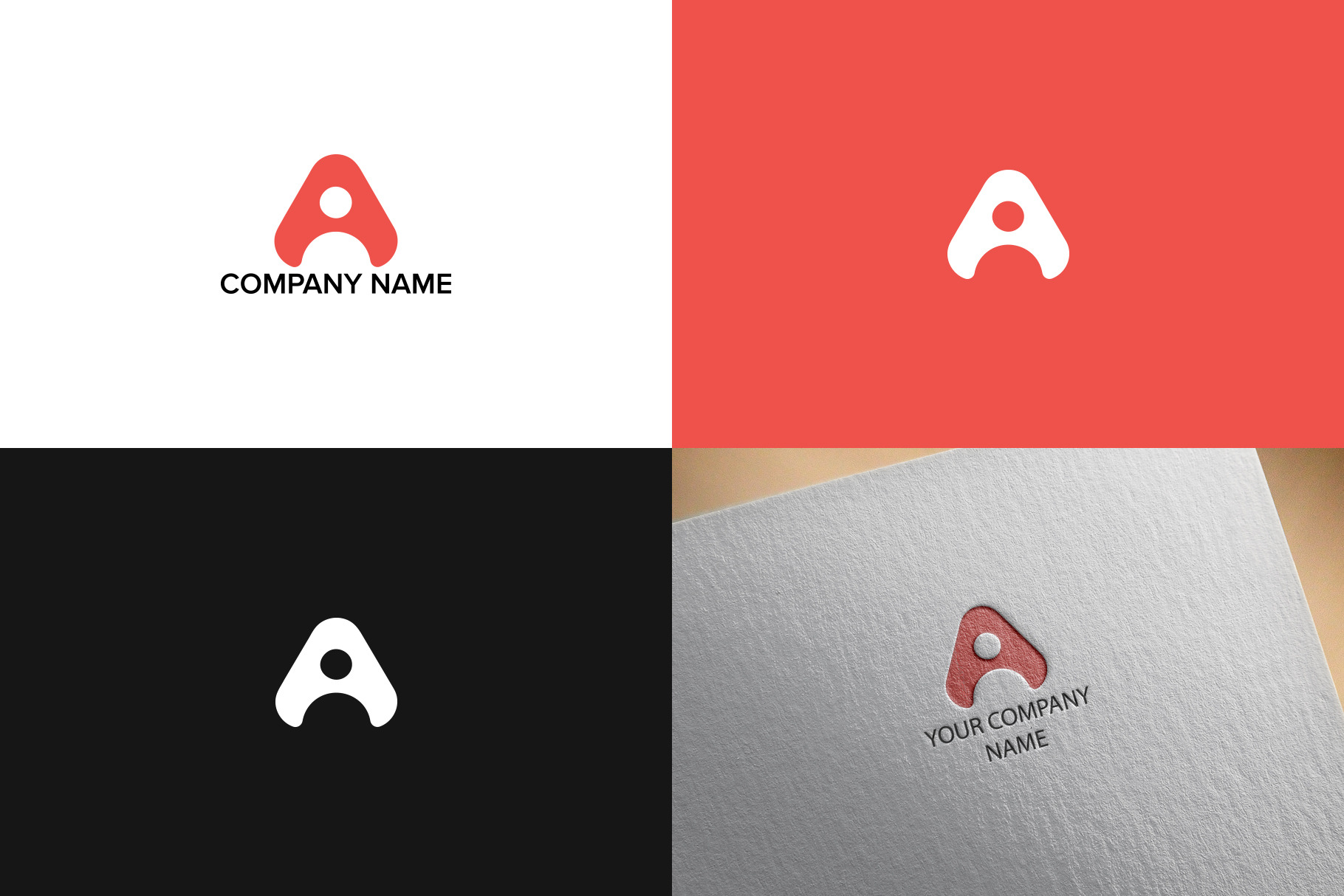 Letter A logo design, a Branding & Logo Template by GranzCreative