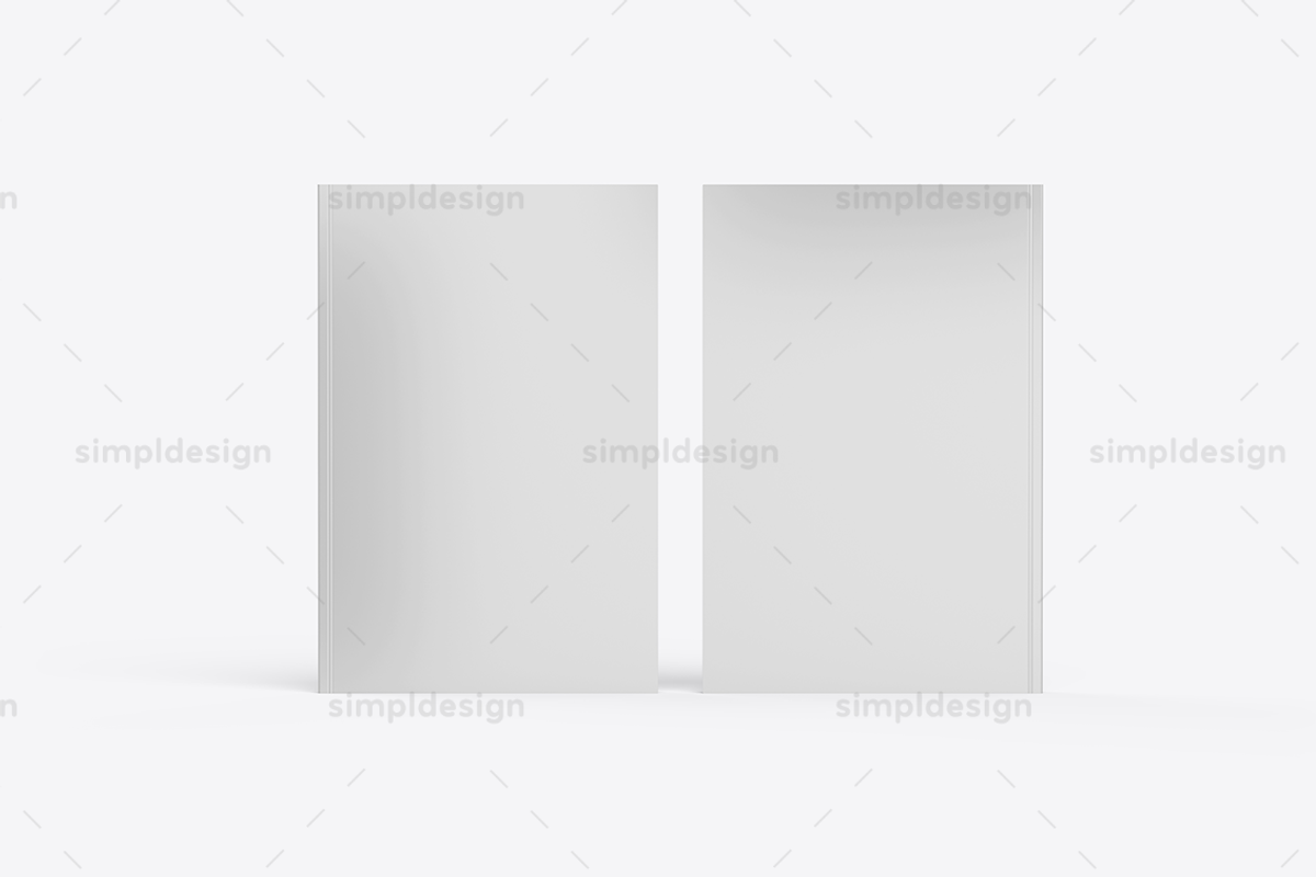 US Royal Softcover Book Mockup, a Books & Magazine Mockup by SimplDesign