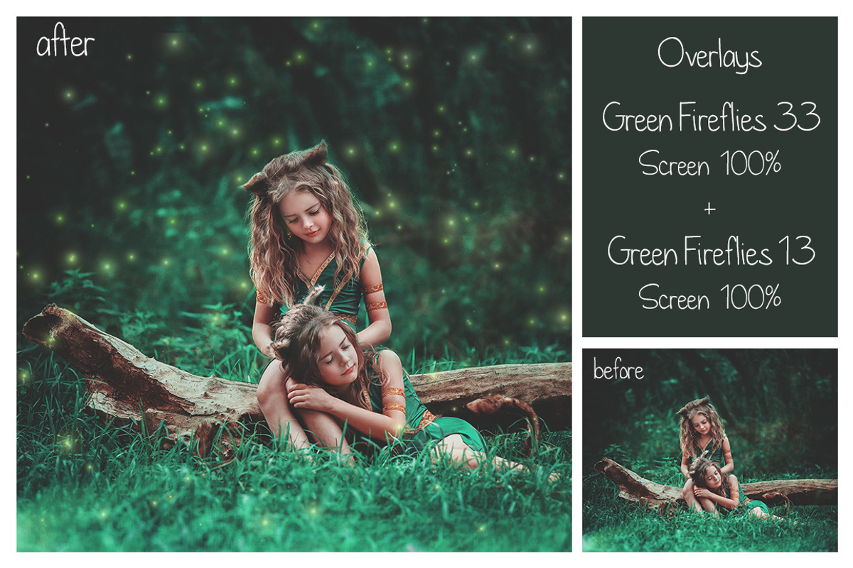 80+ Firefly Overlays, a Texture Graphic by LovePhotoMoment