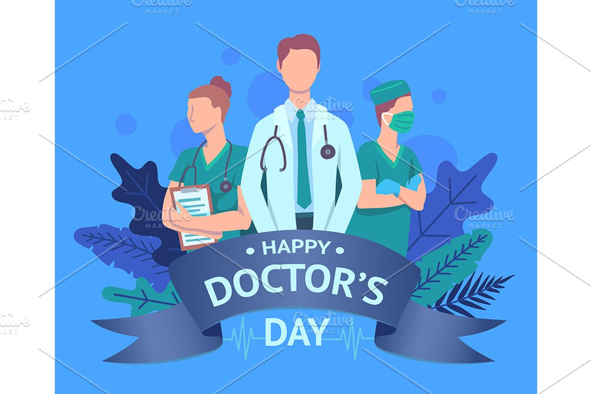 International Doctors Day Concept, a Healthcare Illustration by ...