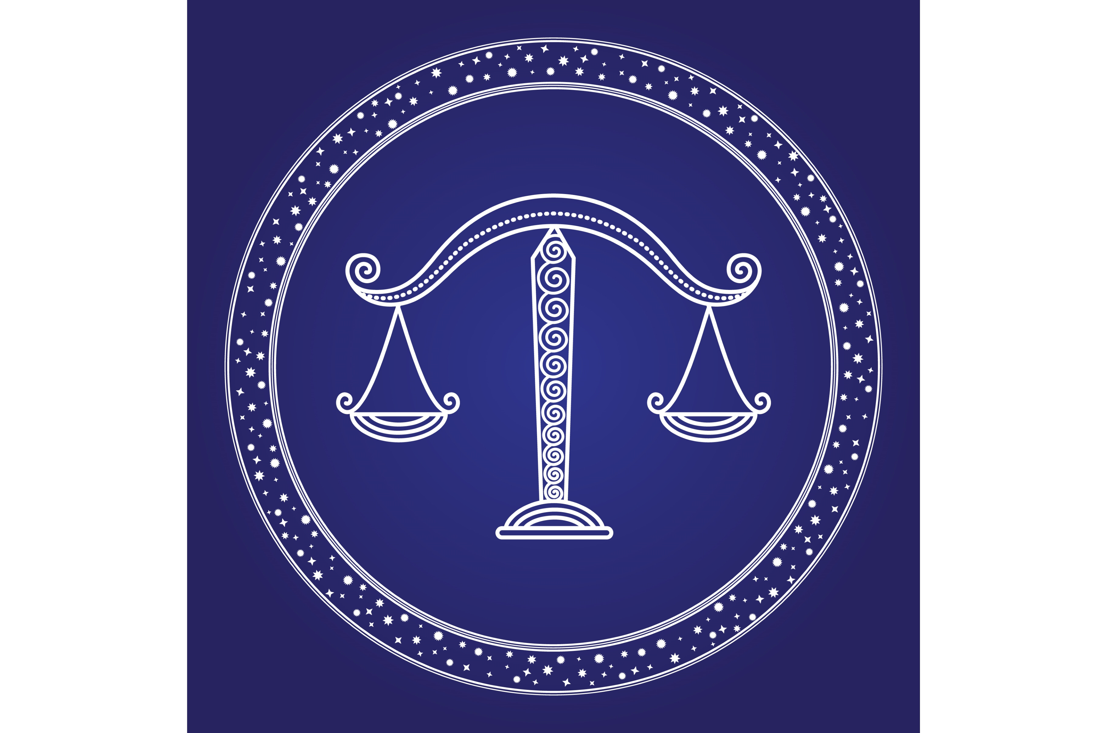 Libra Horoscope Symbol Astrology, an Object Graphic by robuart