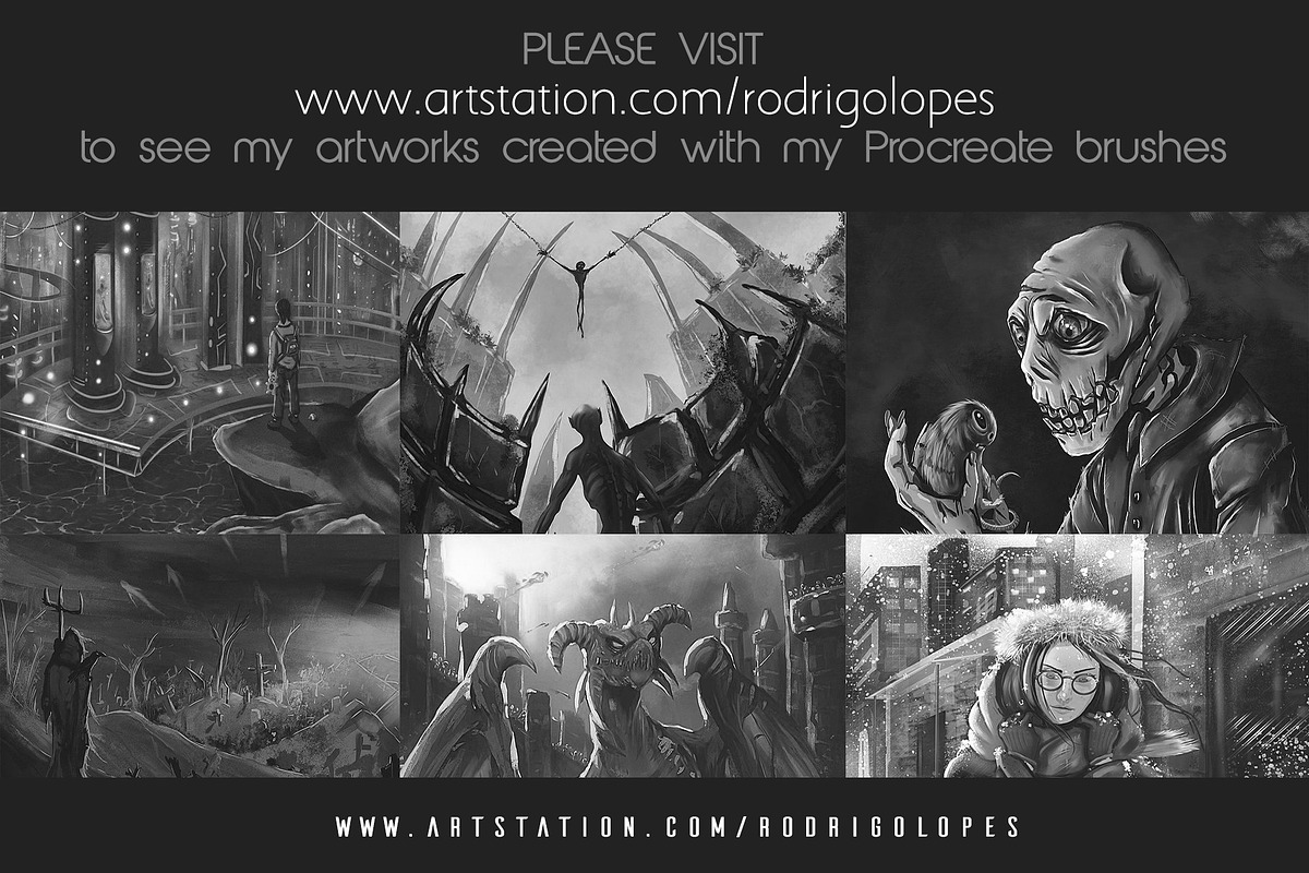 Amazing Procreate Rull Brushes, a Brush Add-On by Extreme Brushes
