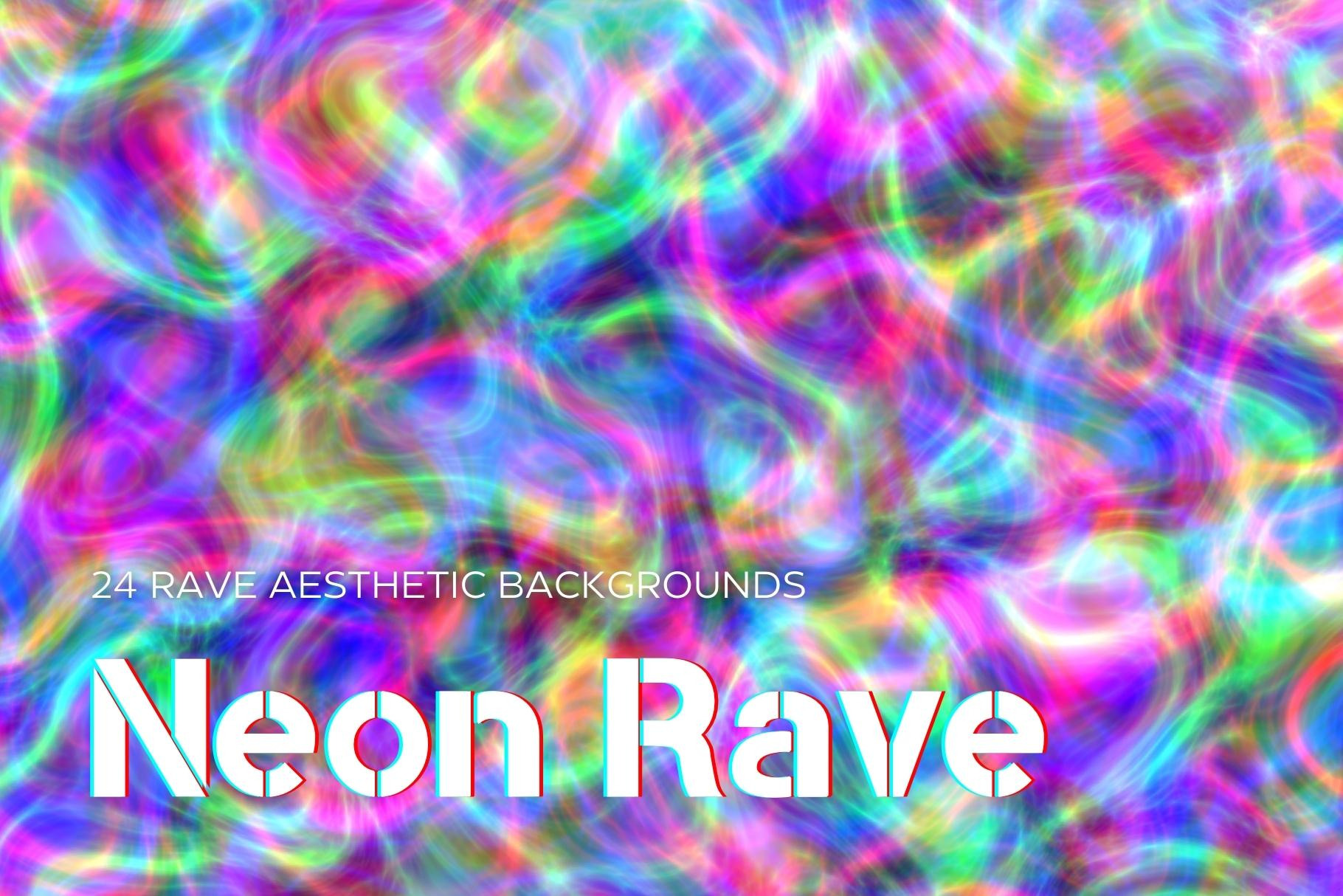 Abstract neon rave backgrounds | Textures ~ Creative Market