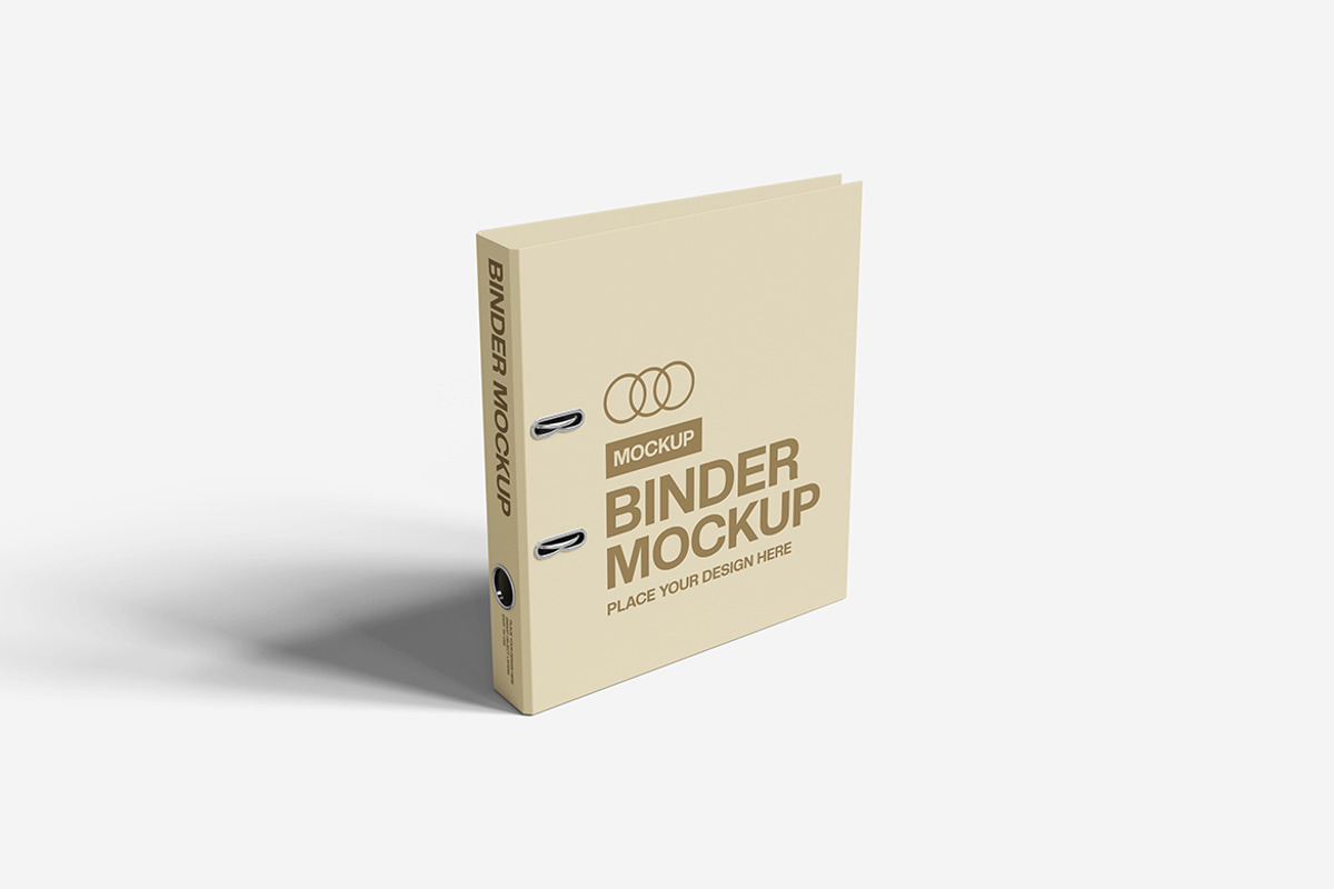 Binder Mockup, a Books & Magazine Mockup by bimockup