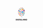 DigitalMind Logo, a Branding & Logo Template by drawzen