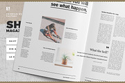 Shift Magazine, a Magazine Template by Egotype