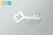 Castle Key, a Branding & Logo Template by Schneider Design Store