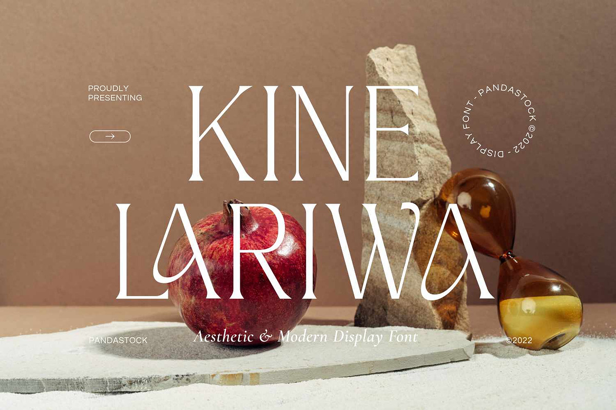 Kine Lariwa - Soft Serif Font, a Serif Font by Imoodev | Creative Market