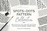 50 Spots & Dots Seamless Patterns, a Pattern Graphic by Pink Coffie