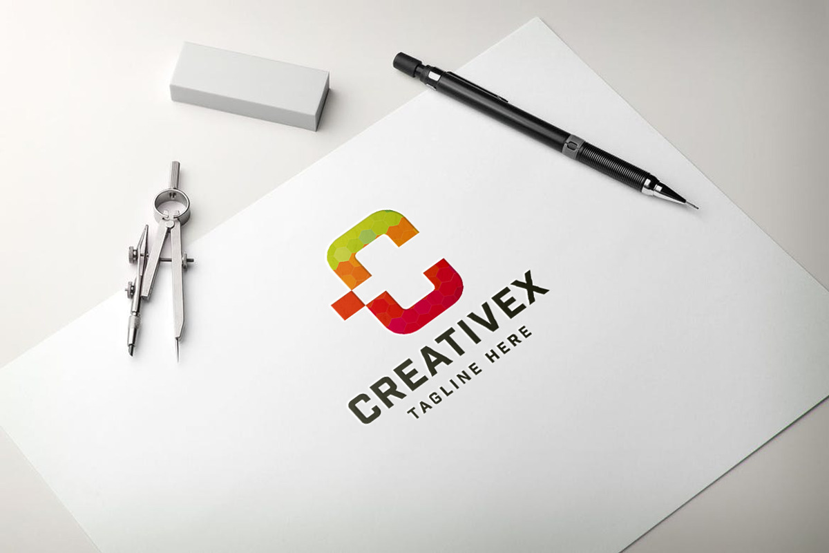 Creativex Letter C Logo, a Branding & Logo Template by Design_Planet