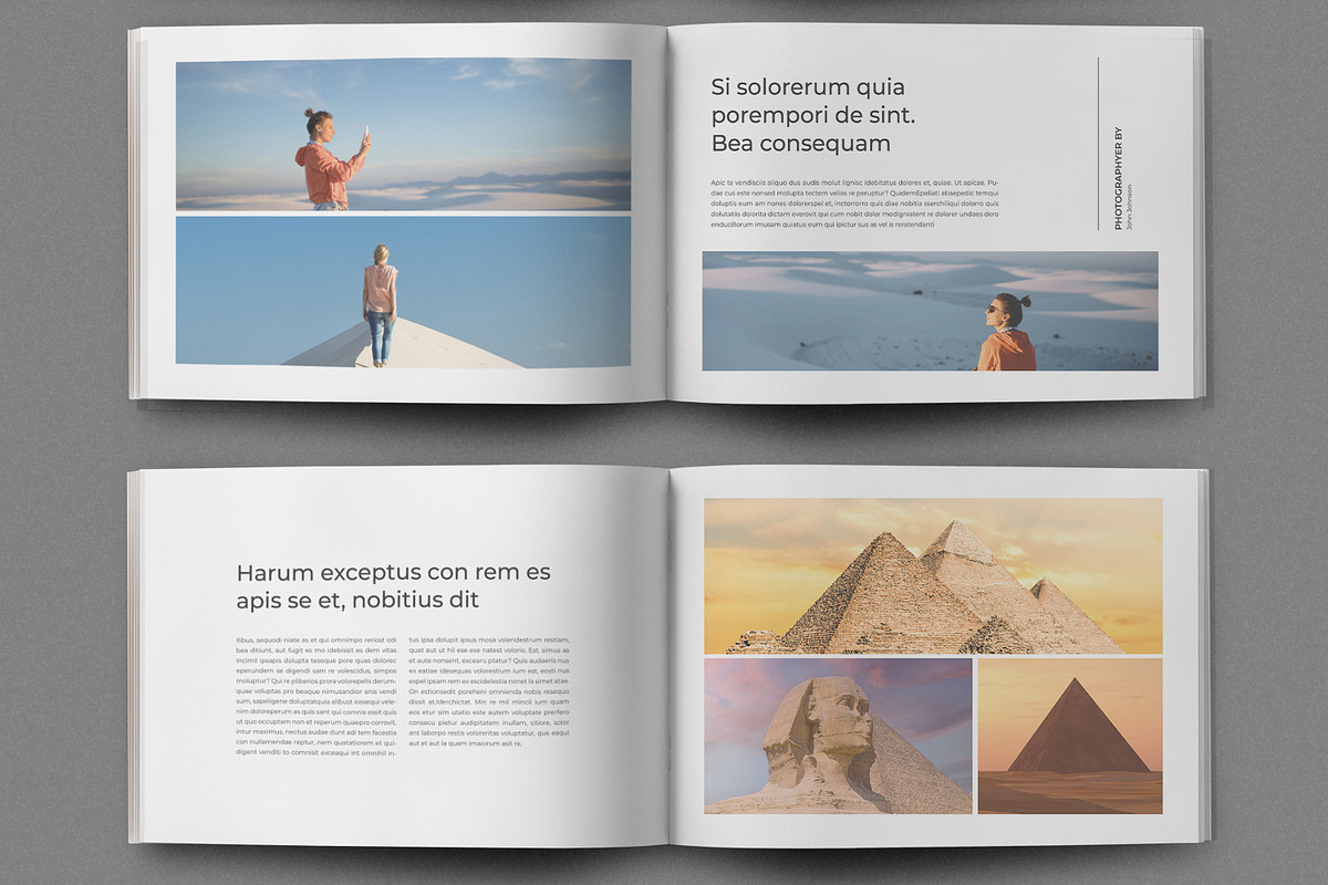 Minimal Magazine Design Layout | Creative Market
