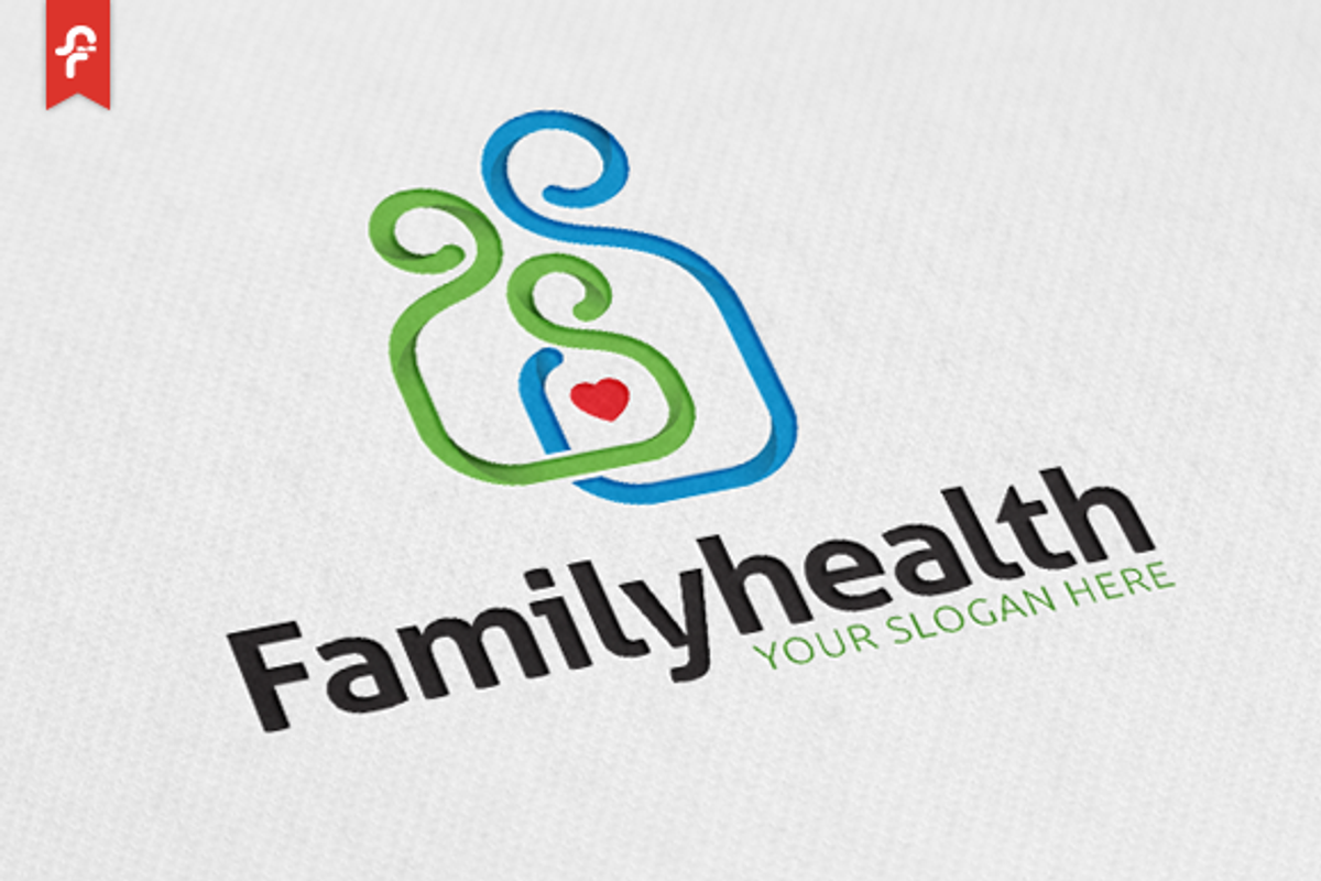 Family Health Logo, a Branding & Logo Template by ft.studio