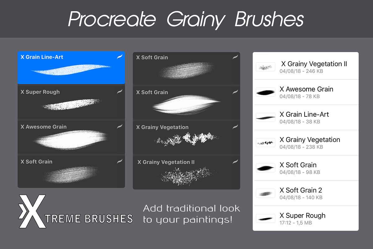Procreate Artist's Bundle, a Brush Add-On by Extreme Brushes