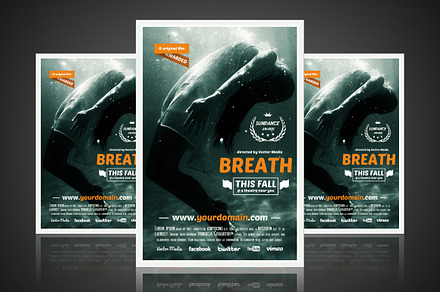 Fallout - Flyer, a Flyer Template by VectorMedia