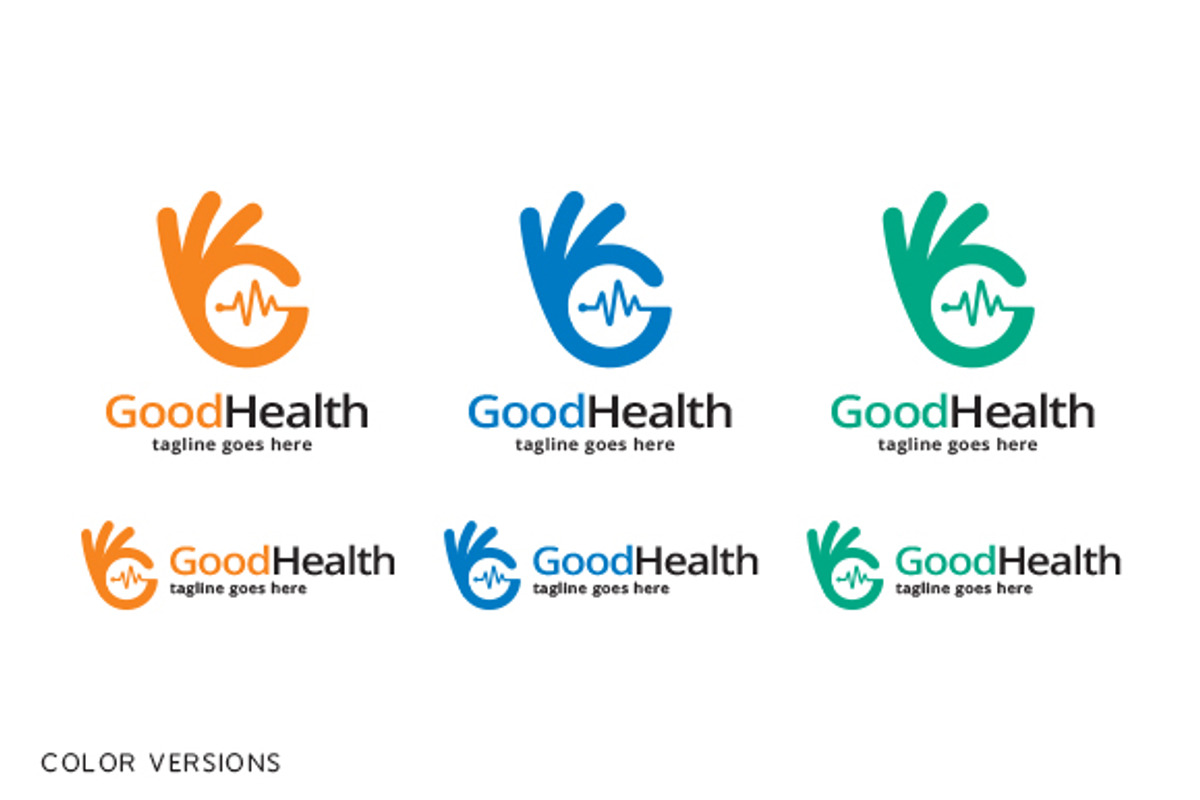 Good Health Logo Template, a Branding & Logo Template by gunaonedesign
