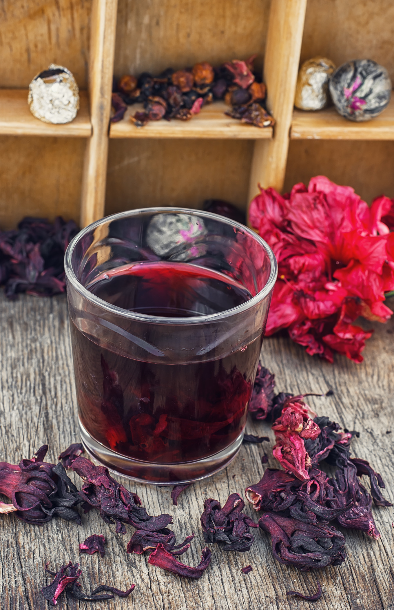 Tea from sudanese rose featuring tea, drink, and hibiscus, a Food ...