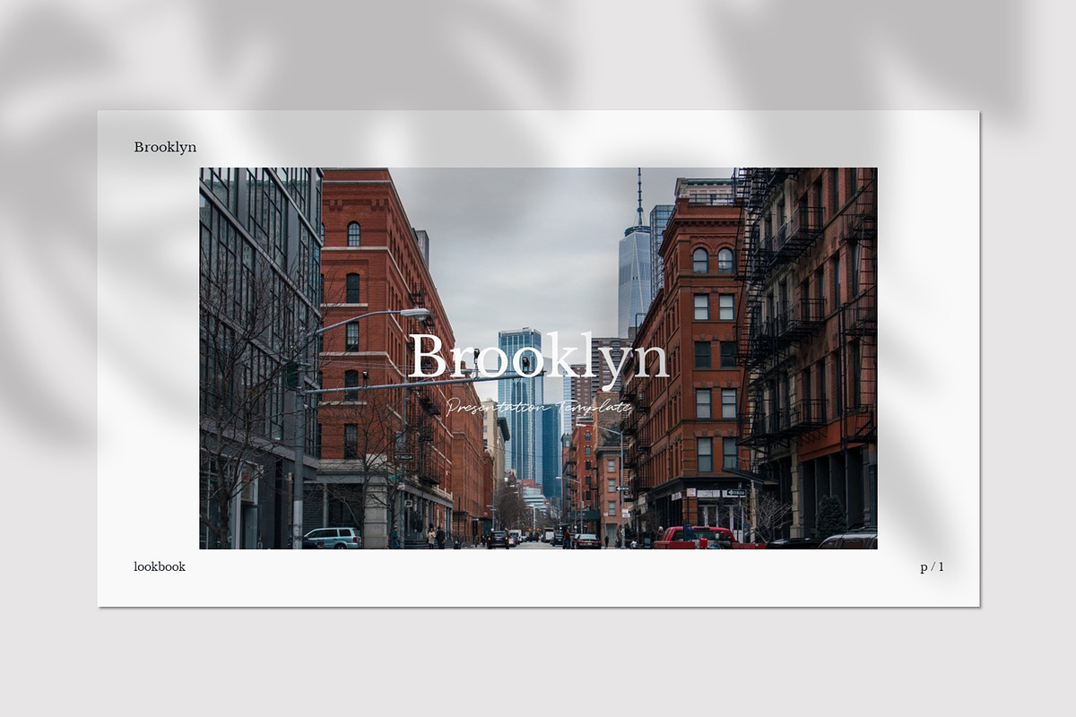 Brooklyn - Powerpoint Template, a Presentation Template by deasign