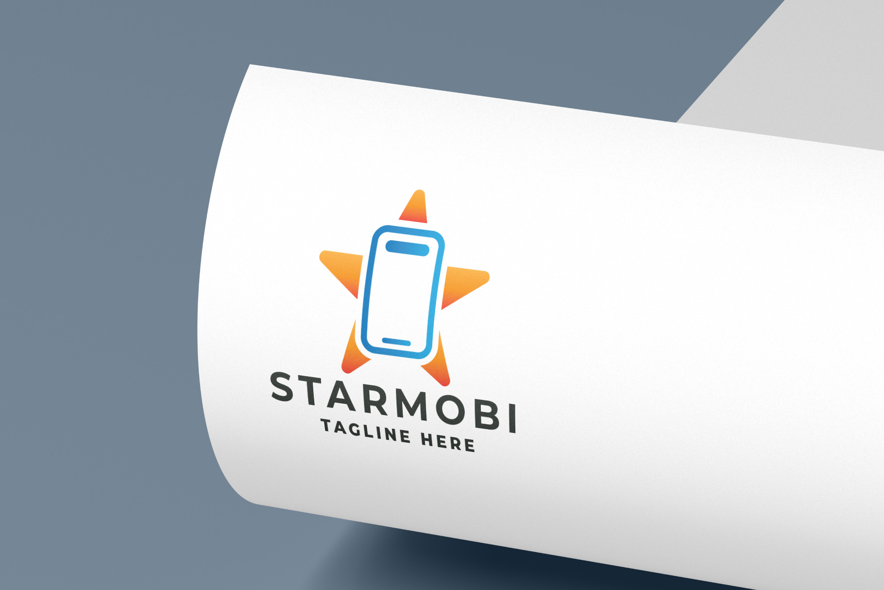 Star Mobile Logo Pro Template, a Branding & Logo Template by Design_Planet