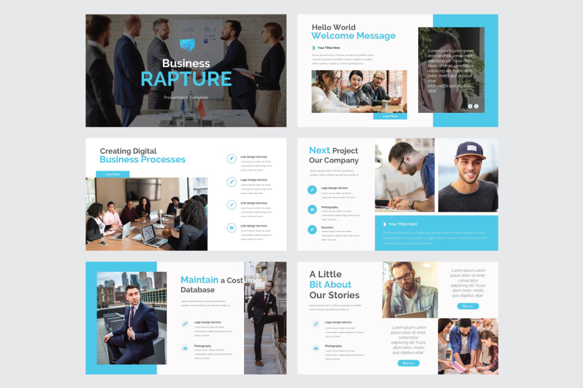 BUSINESS RAPTURE -Google Slide, a Presentation Template by Shafura ...