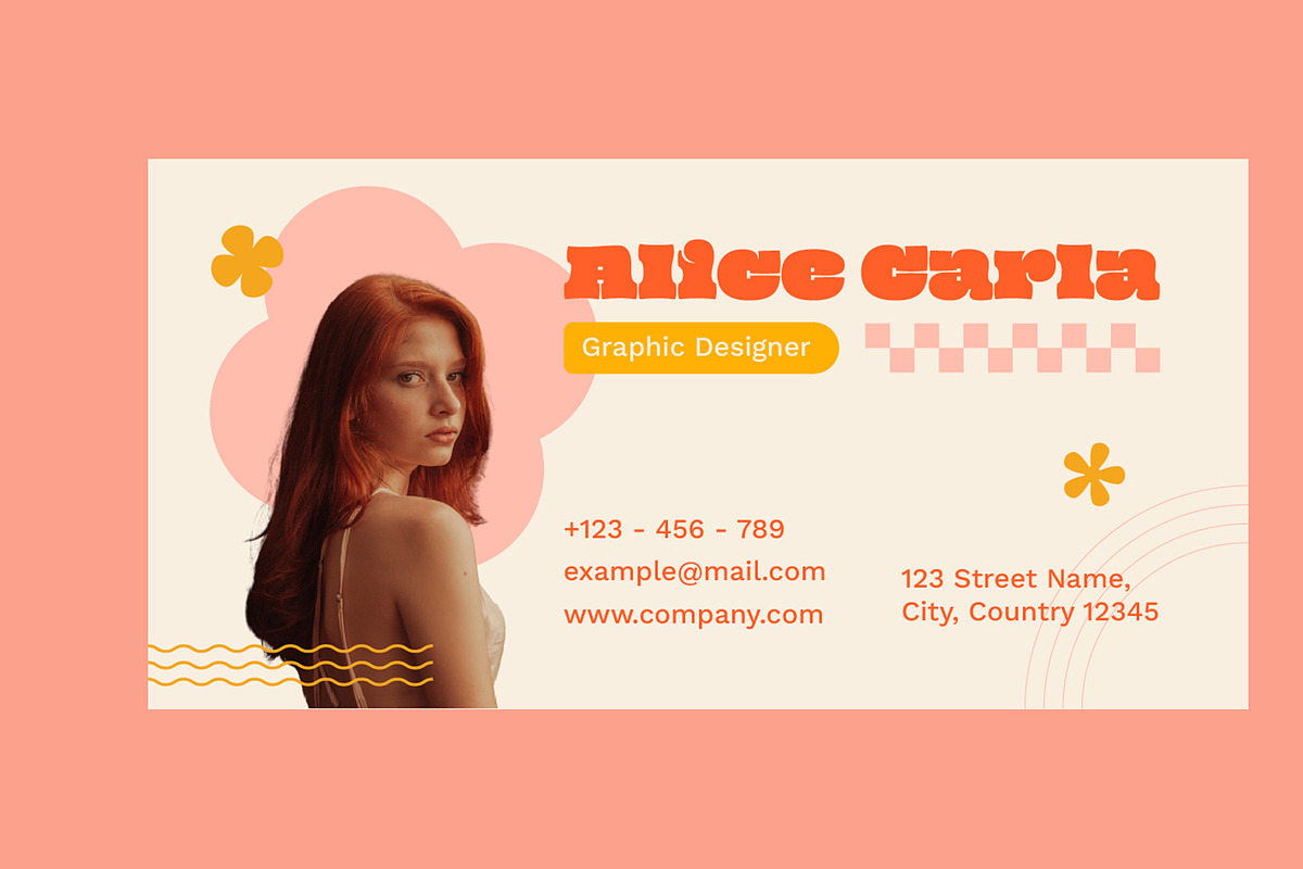 Email Signature Retro Theme, an Email Template by Neermana