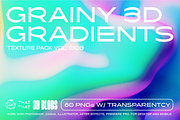 Grainy 3D Gradient Pack, a Texture Graphic by That That Creative