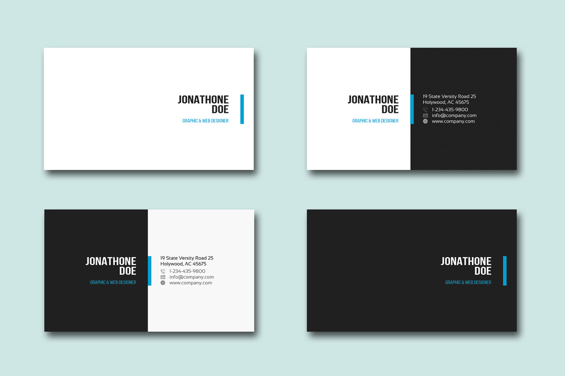 Simple Business Card, a Business Card Template by DesignGhar