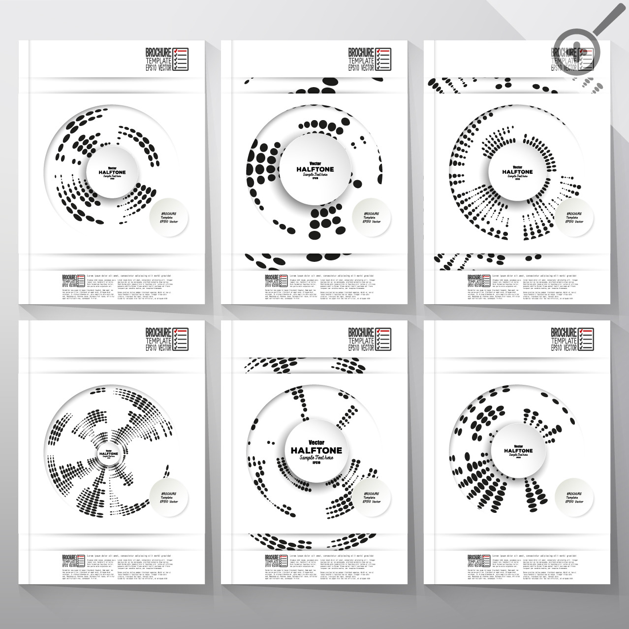 Circle vector elements, a Decorative Illustration by VectorShop