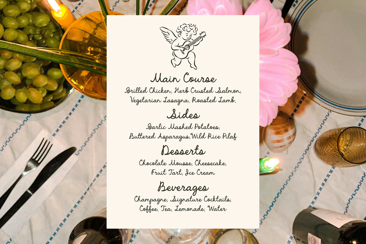 Whimsical Handwritten Script Font Duo