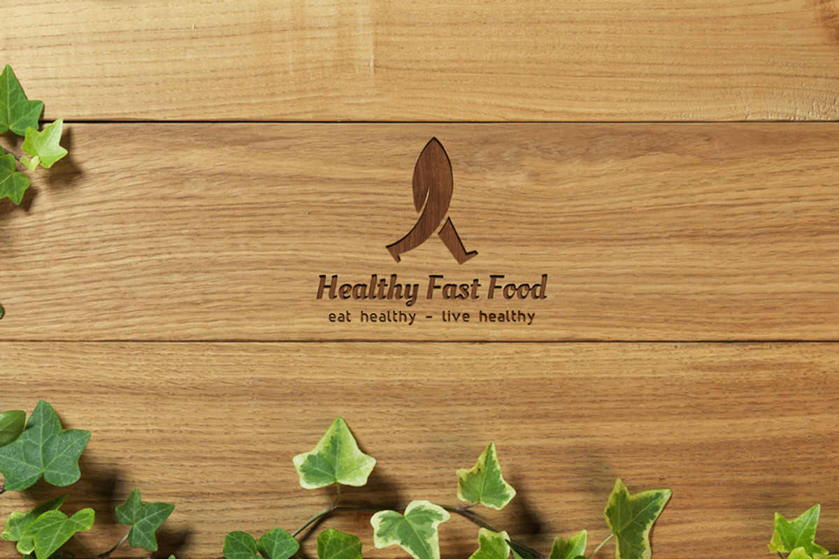 Healthy Fast Food Logo Template, a Branding & Logo Template by Zlaws