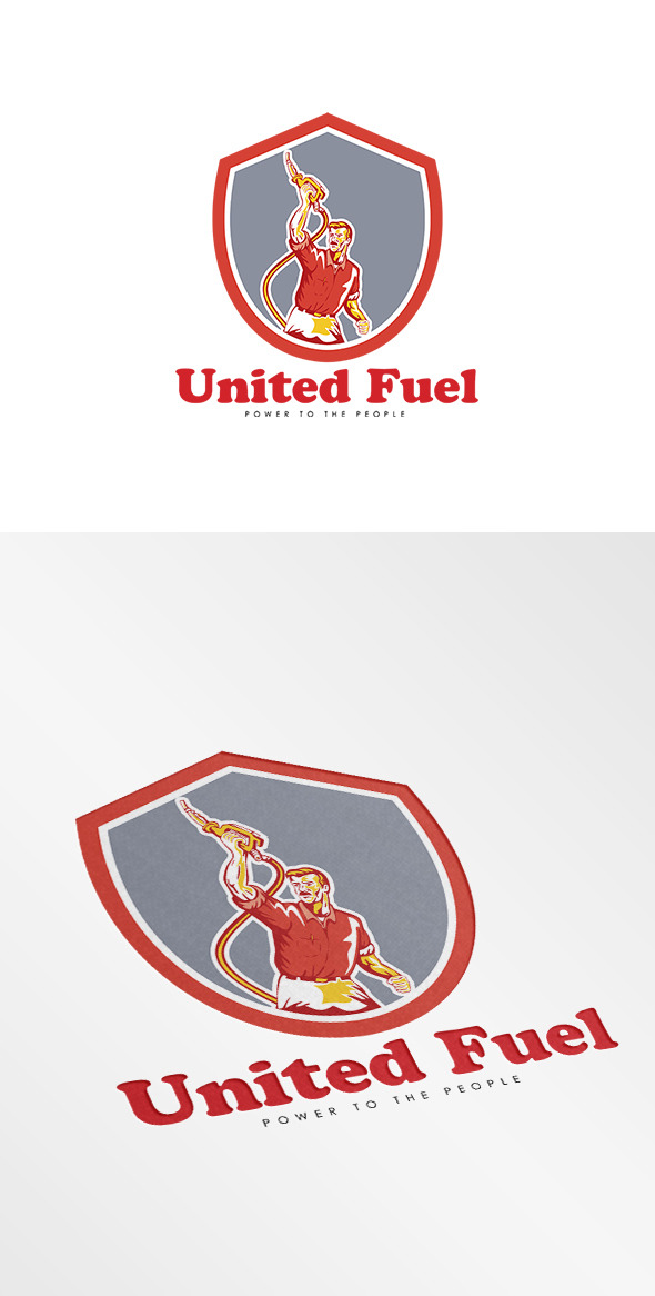 United Fuel Power to the People Logo | Branding & Logo Templates ...
