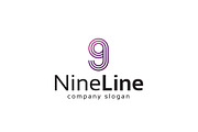 Nine Line Logo, a Branding & Logo Template by EmilGuseinov