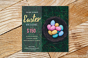 Easter Mini Sessions Template, a Flyer Template by ShalexDesigns