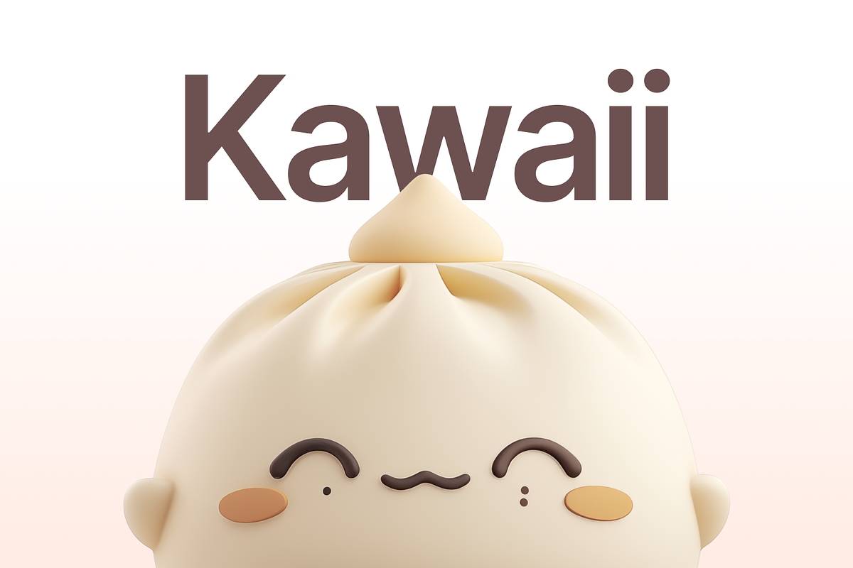 Kawaii, a Characters & Person 3D Model by Craftwork