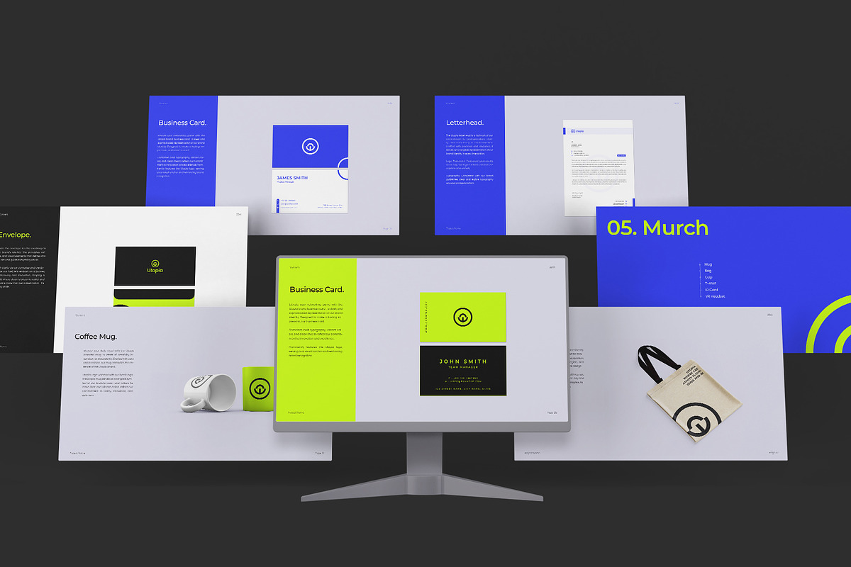 Utopia V2| Brand Guidelines Template