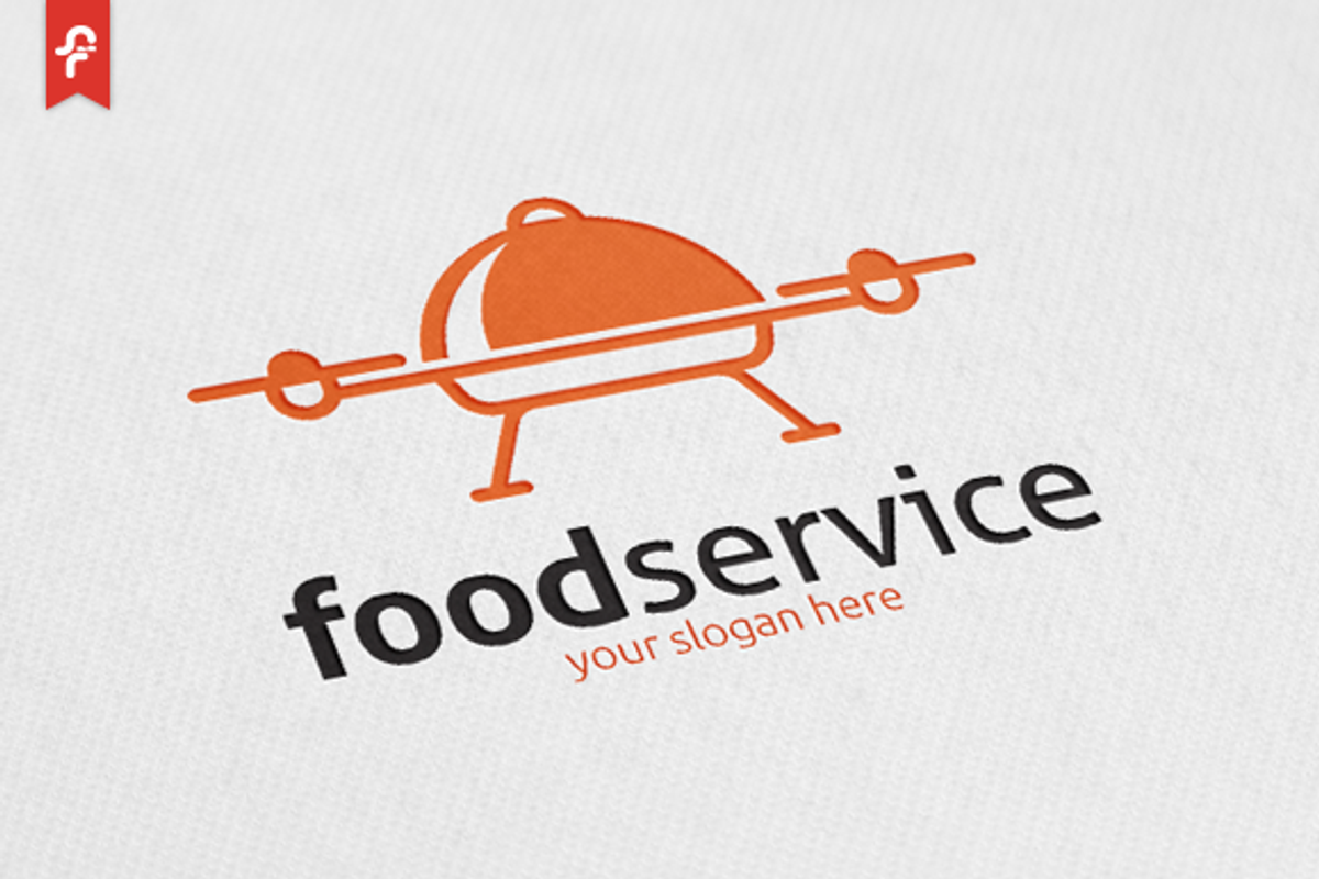 Food Service Logo, a Branding & Logo Template by ft.studio
