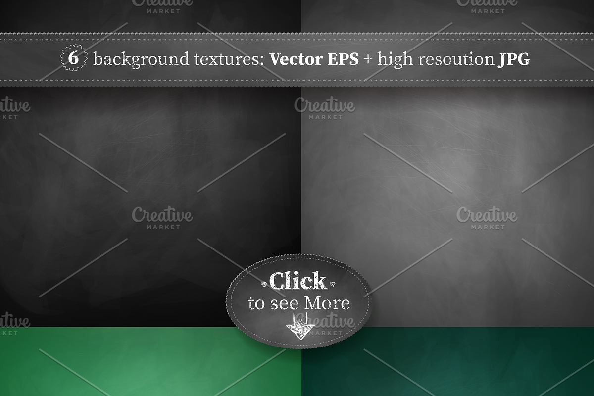 Vector Chalkboard Textures, a Texture Graphic by Sonya Illustrations