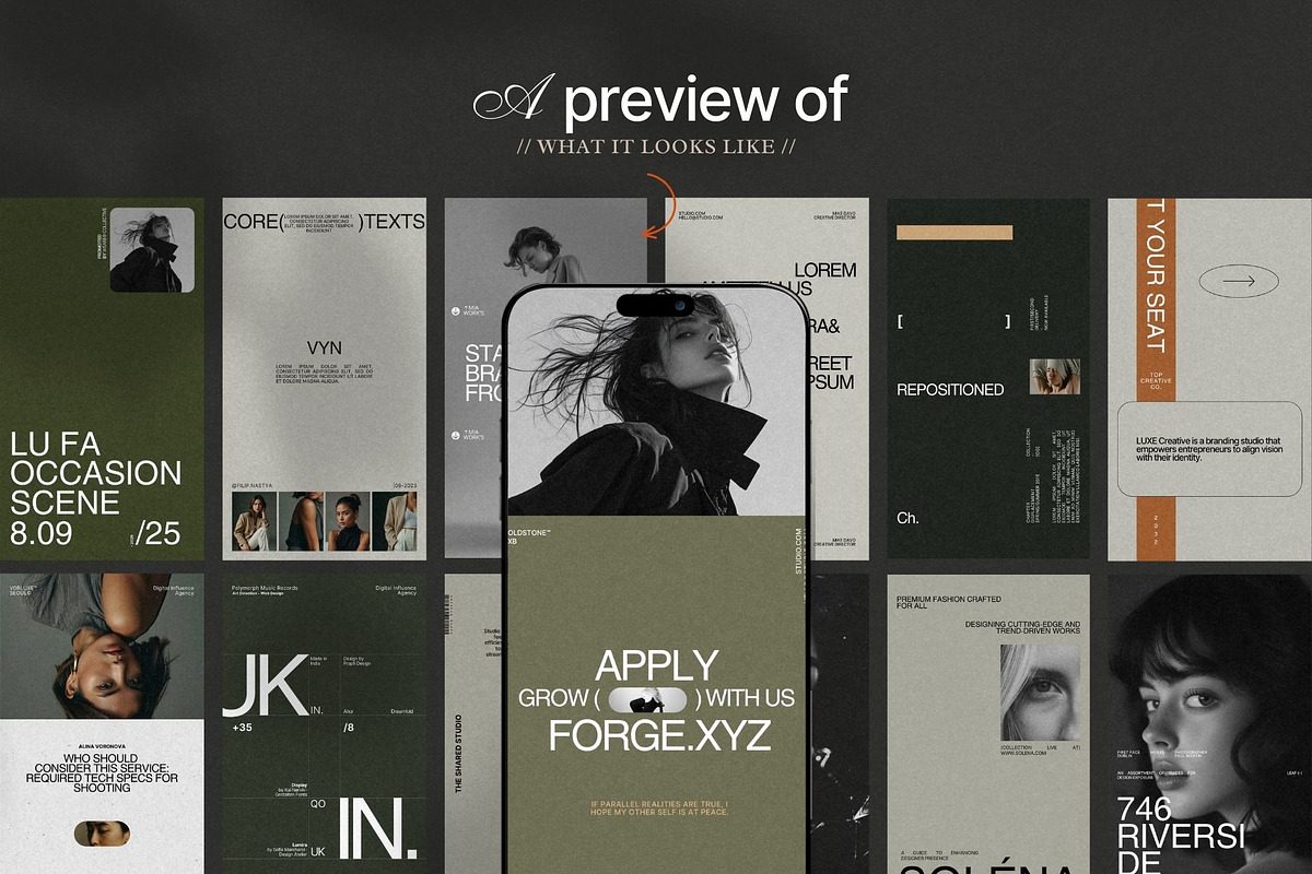 Canva Marketing Story Bundle Templates