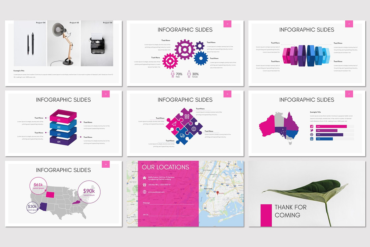 Minix - Powerpoint Template, a Presentation Template by inspirasign