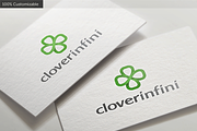 Clover Infinity logo, a Branding & Logo Template by LogoBuy