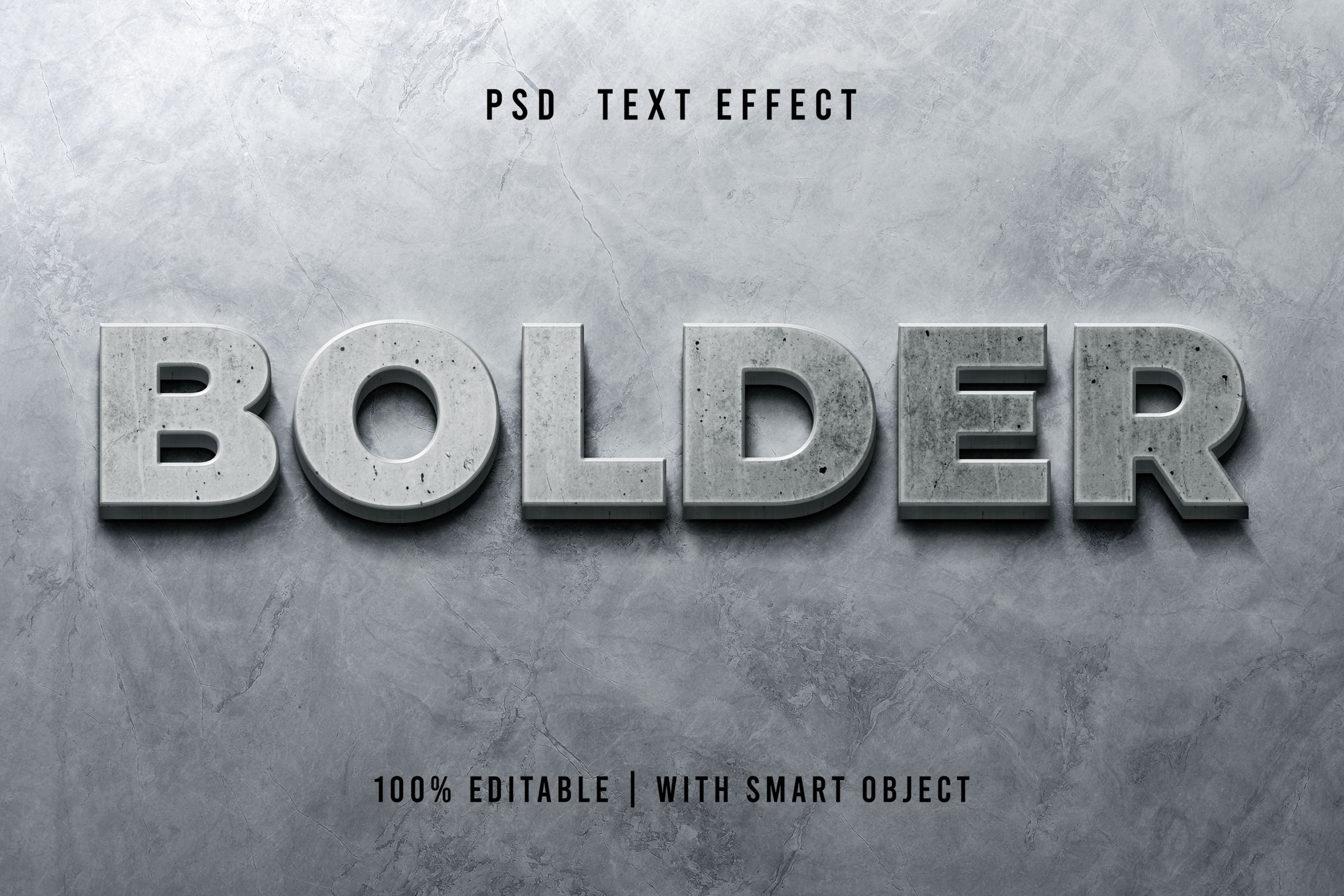 Psd Text Effect - Stone Texture, a Layer Style Add-On by Modaldesain