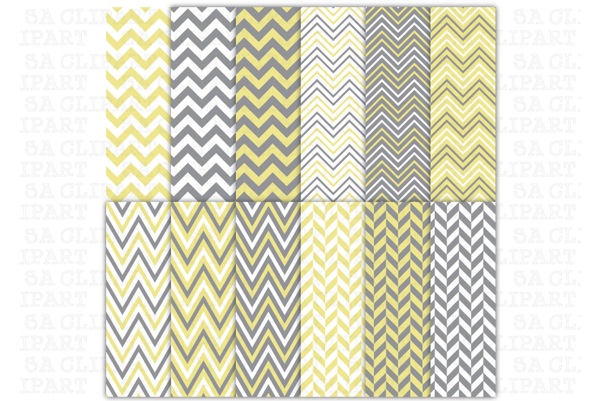 Chevron Digital Papers Pack, an Illustration by SA ClipArt | Creative ...