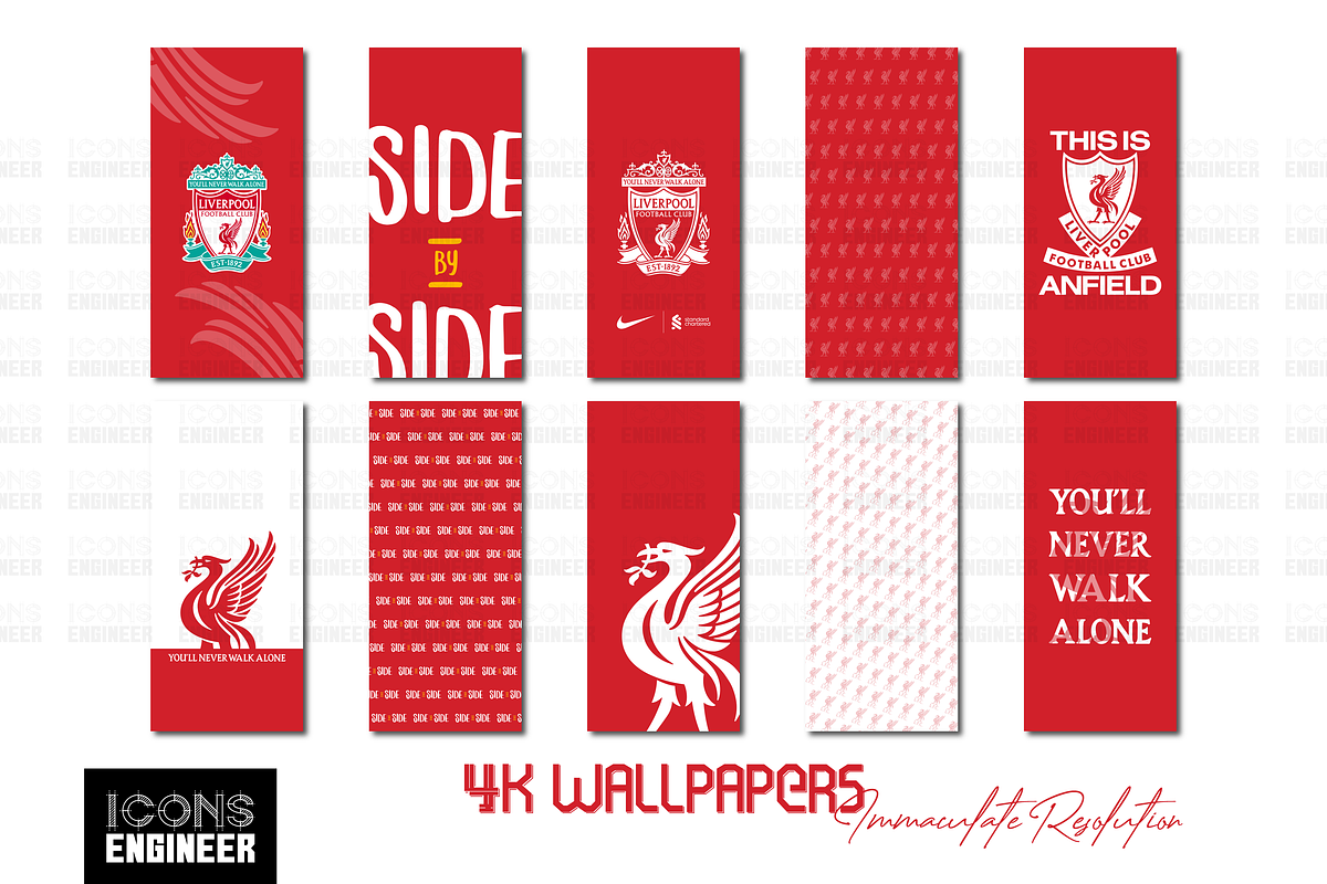 Liverpool Icon Pack | Home Kit, an Icon by IconsEngineer