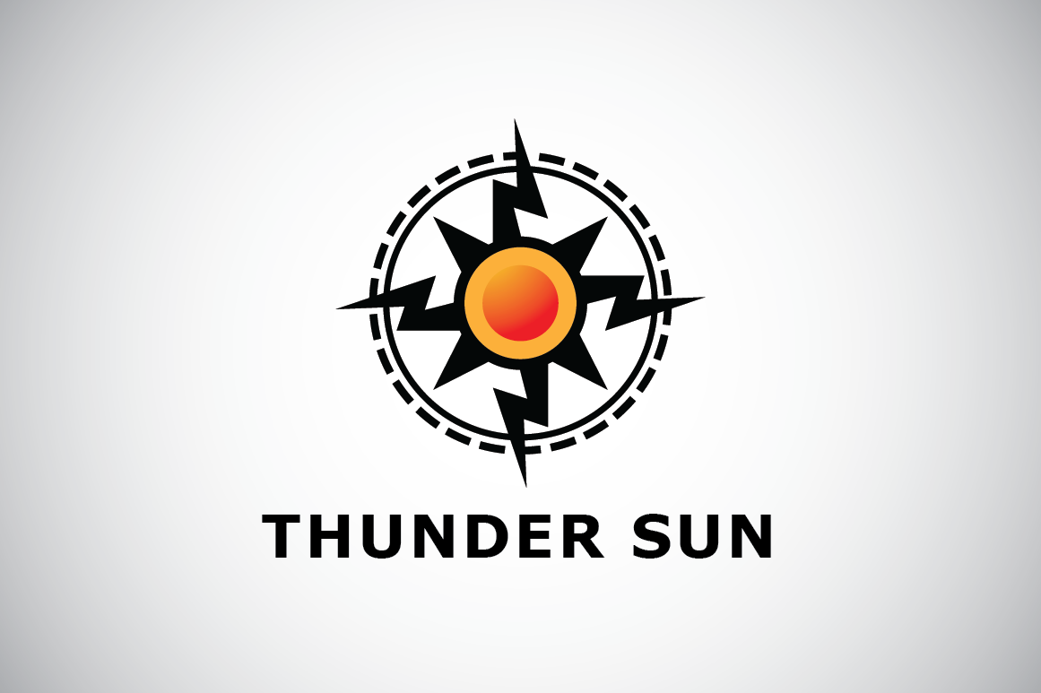 Thunder Sun Logo Template, a Branding & Logo Template by Heavtryq Design