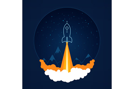 Space Surfer | Technology Illustrations ~ Creative Market