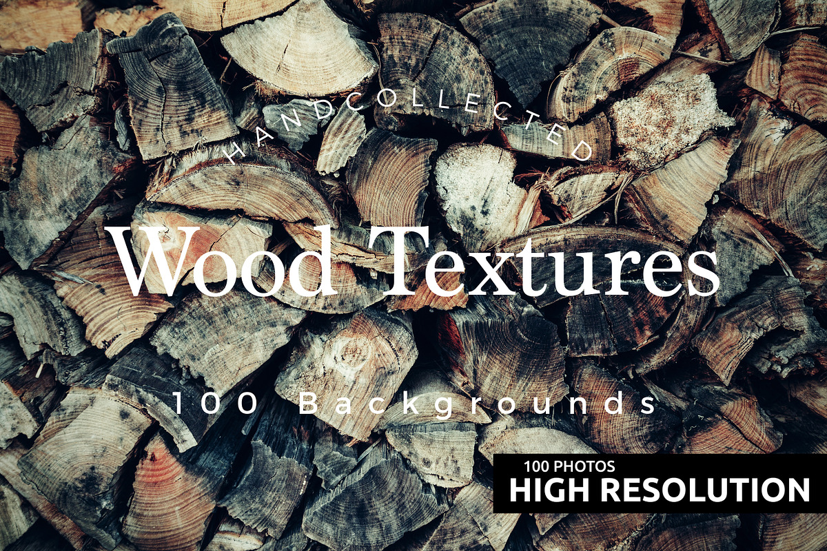 100 Ultra Hi-Res Wood Textures, a Texture Graphic by moonloop